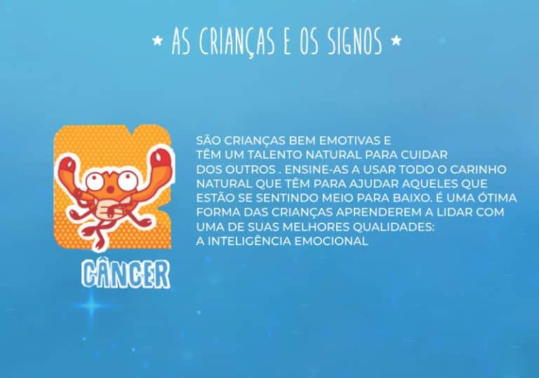 As principais características das crianças de cada signo